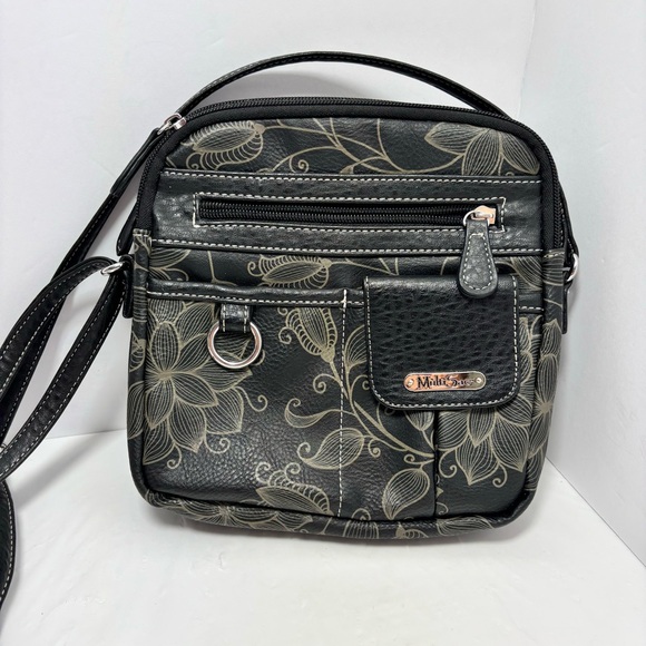 Multisac | Bags | Multi Sac North South Zip Around Crossbody Bag Black ...